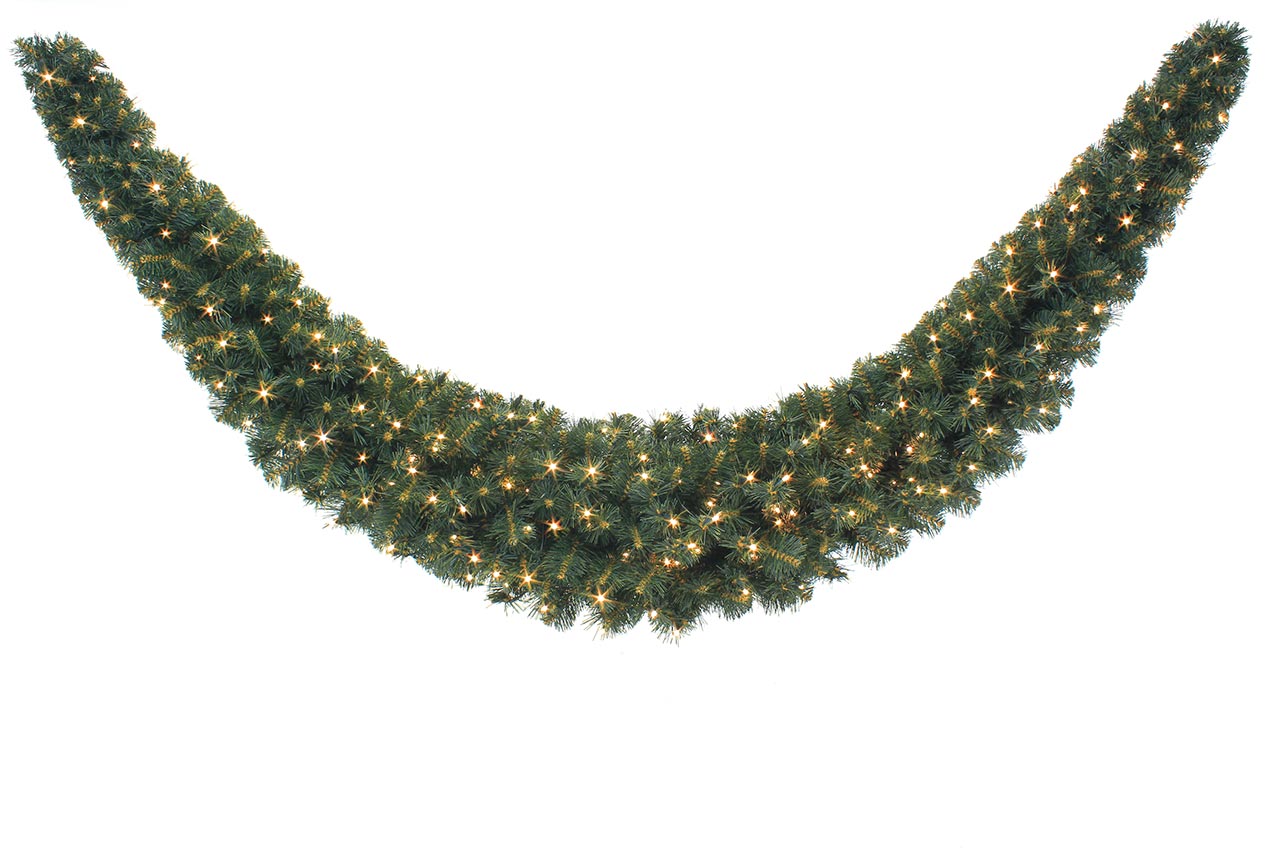 QuickFix® Swag Garland | Garlands Outdoor | Light Greenery | MK ...
